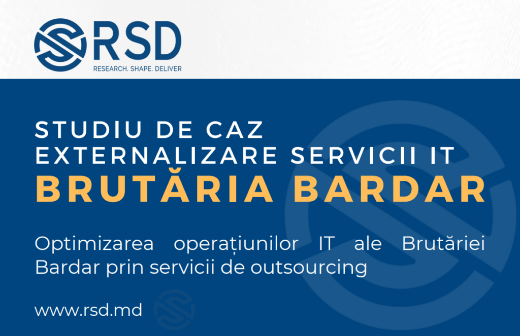 Studiu de caz: Externalizare servicii IT Brutăria Bardar - RSD